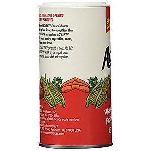 ACCENT FLAVOR SEASONING SPICE ALL NATURAL FOOD ENHANCER 3 OZ