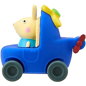 Peppa Pig Peppa’s Adventures Little Buggy Vehicle, Preschool Toy for Ages 3 and Up (Rebecca Rabbit in Helicopter)