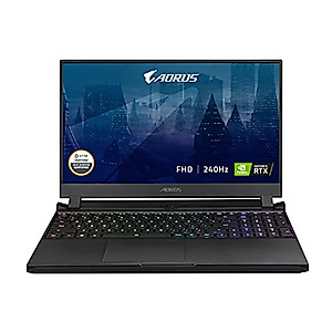 GIGABYTE AORUS 15P KD - 15.6" FHD IPS Anti-Glare 240Hz, Intel Core i7, NVIDIA GeForce RTX 3060 Laptop GPU 6GB GDDR6, 16GB Memory, 512GB SSD, Win10 Home, Gaming Laptop (AORUS 15P KD-72US223SH)