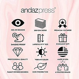 Andaz Press Thank You Jumbo Card, 8.5 x 11 inch, We Appreciate You, Blank Thank You Greeting Card with Envelope, Card for Doctors, Nurses, Essential Workers, Teachers, 1-Pack We Appreciate You Card