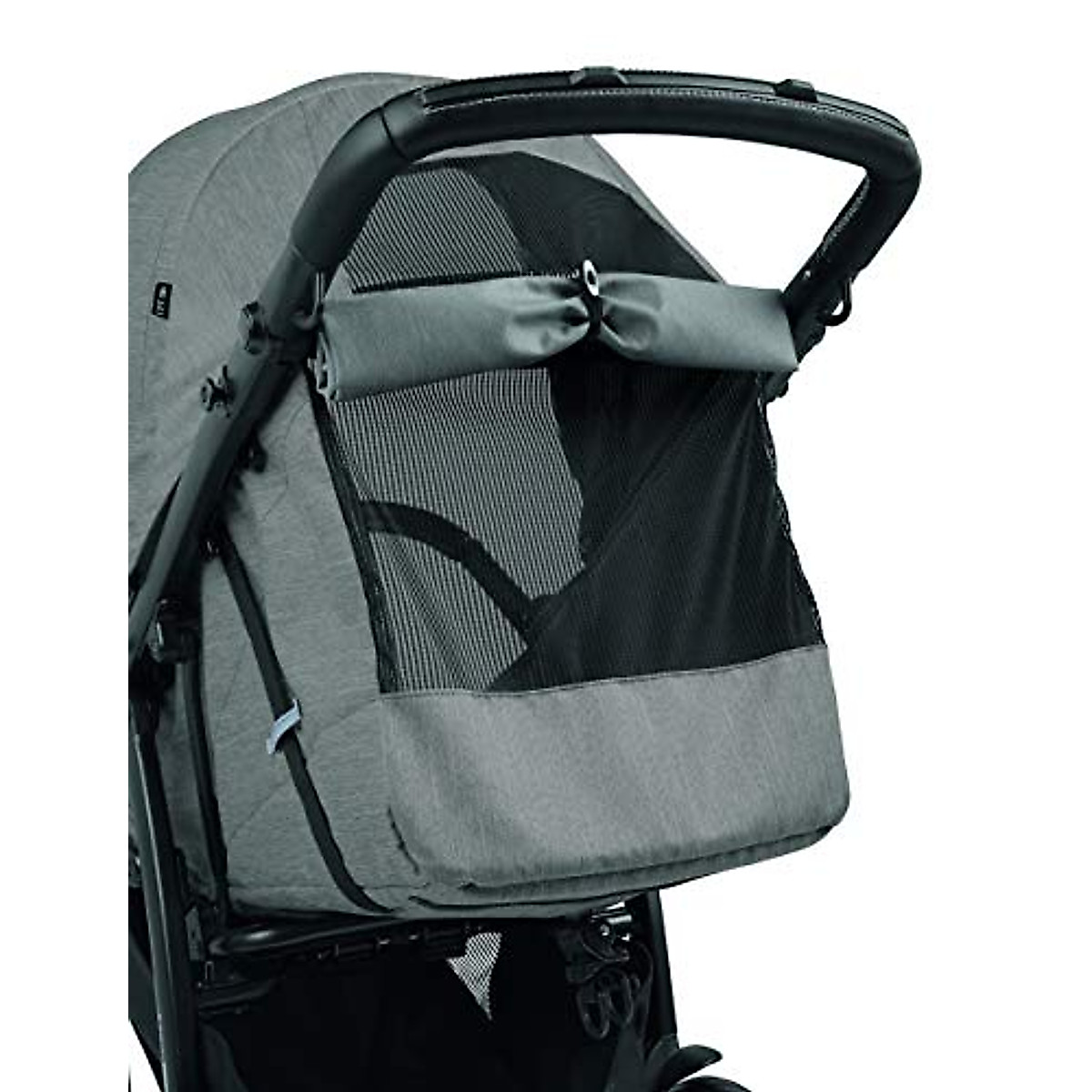 Peg Perego Booklet 50 Travel System - Includes Booklet 50 Baby Stroller and The Primo Viaggio 4-35 Infant Car Seat - Made in Italy - Atmosphere (Grey)