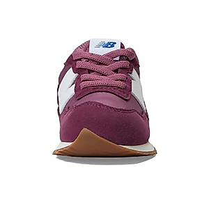 New Balance Kids 237 Bungee Sneaker, DARK EMBER/RAISIN, 6 M Toddler (1-4 Years)