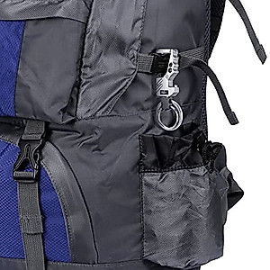 Yonput 1 PC Heavy Duty Key Chain with 2 Key Rings Bottle Opener Keychain Key Chains for Carabiner for Men and Women (Silver)