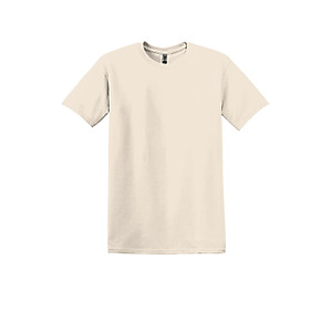 Gildan 5.4 oz Cotton T-shirt (5000) Tee X-Large Natural