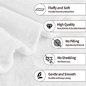 Soft Blanket for Kids and Adults Flannel Plush Throw Blankets for Sofa Bedding Living Room 2-50"x40"