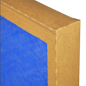 20x25x1 Air Filter Comparable to MPR 100 Basic Economy Furnace Filters, 12 Pack of Non Pleated Fiberglass Filter For Dust - Low Airflow Restriction! From AIRX FILTERS WICKED CLEAN AIR.