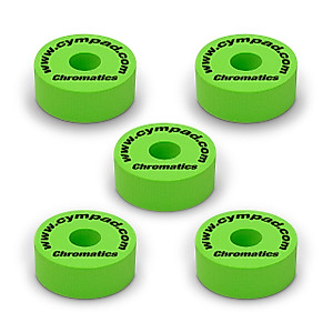 Cympad Chromatics Foam Cymbal Washer Set 40/15mm Green