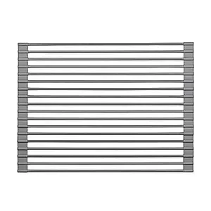 Camco 43519 Roll-Up Dish Drying Rack - Provides Extra Drying Space for Dishes, Pots and Pans - Heat-Resistant Up to 450° F - 17-Inches x 13-Inches