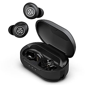 JLab JBuds Air Pro True Wireless Earbuds | Black | Bluetooth Multipoint | Auto Play & Pause | Dual Connect | IP55 Sweat & Dust Resistance | Be Aware Audio for Safety | Custom 3 EQ Sound Settings