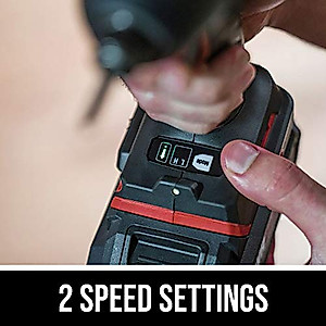 SKIL PWR CORE 20 Brushless 20V 1/4 Hex Impact Driver, Includes 2.0Ah Lithium Battery & Pwrjump Charger - ID573902