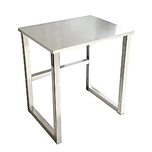 Stainless Steel Workbench Warehouse Packing Table Household Shelving Fish Tank Rack Commercial Kitchen Preparation Table Thickened Stainless Steel Metal Table Sturdy and Stable