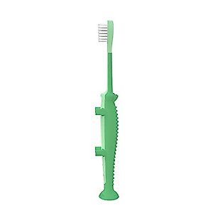 Dr. Brown's Baby and Toddler Toothbrush - Crocodile, BPA Free - Age 1-4Y