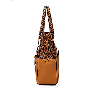 MKF Collection Set Shoulder Bag for Women & Wristlet Coin Pouch Purse – PU Leather Top Handle Pocketbook Crossbody Tote Handbag