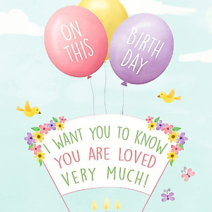 Prime Greetings Happy Birthday Card For Daughter-In-Law, Made in America, Eco-Friendly, Thick Card Stock with Premium Envelope 5in x 7.75in, Packaged in Protective Mailer