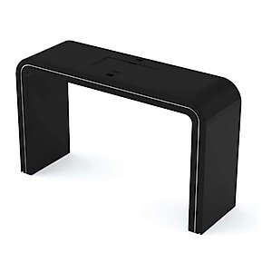 Glorious Session Cube XL Sturdy DJ Workstation with Integrated Cable Routing, Easy Assembly and Storage (Black)