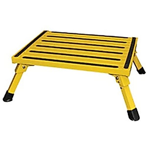 Safety Step (F-08C Y Yellow 15" x 19" Large Folding Step - F-08C-Y