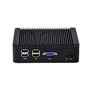 Mini PC x86 Intel Baytrail J1900 Quad Core 8G Ram 128G SSD Office Industrial Fanless Computer
