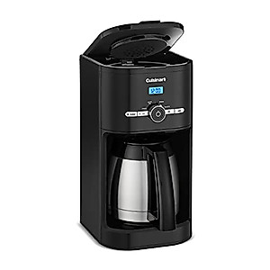 Cuisinart DCC-1170BK 10-Cup Thermal Classic™ Coffeemaker, Black with Thermal, 10-Cup, Programmable