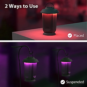 NOWES Outdoor Bluetooth Speaker, True Wireless Stereo, RGB LED Light, Portable, Waterproof, 25W, 15H Battery Life, 100M Range, 2 Pack