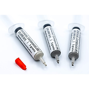 TechDiamondTools Kit of 3 Diamond Polishing Compound Polishing Paste USA Made 14000 100000 200000 Grit for Marble Glass Metal Rock Jewelry Resin Silver Gemstone 25% of Diamond Powder