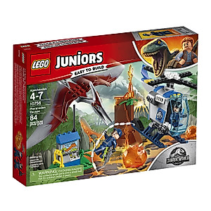 LEGO Juniors/4+ Jurassic World Pteranodon Escape 10756 Building Kit (84 Pieces)