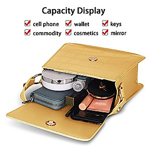 Cute Trendy Purse for women Small Crossbody Bags with Top Handle Mini PU Leather Handbag with Zipper