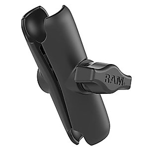 RAM Mounts RAM-B-201U Double Socket Arm (Medium) Compatible with RAM B Size 1" Ball Components