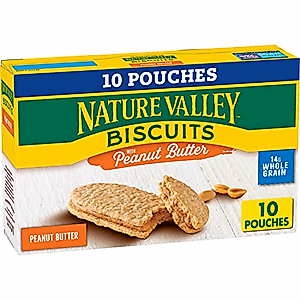 Nature Valley Biscuit Sandwiches, Peanut Butter, 10 ct, 13.5 OZ