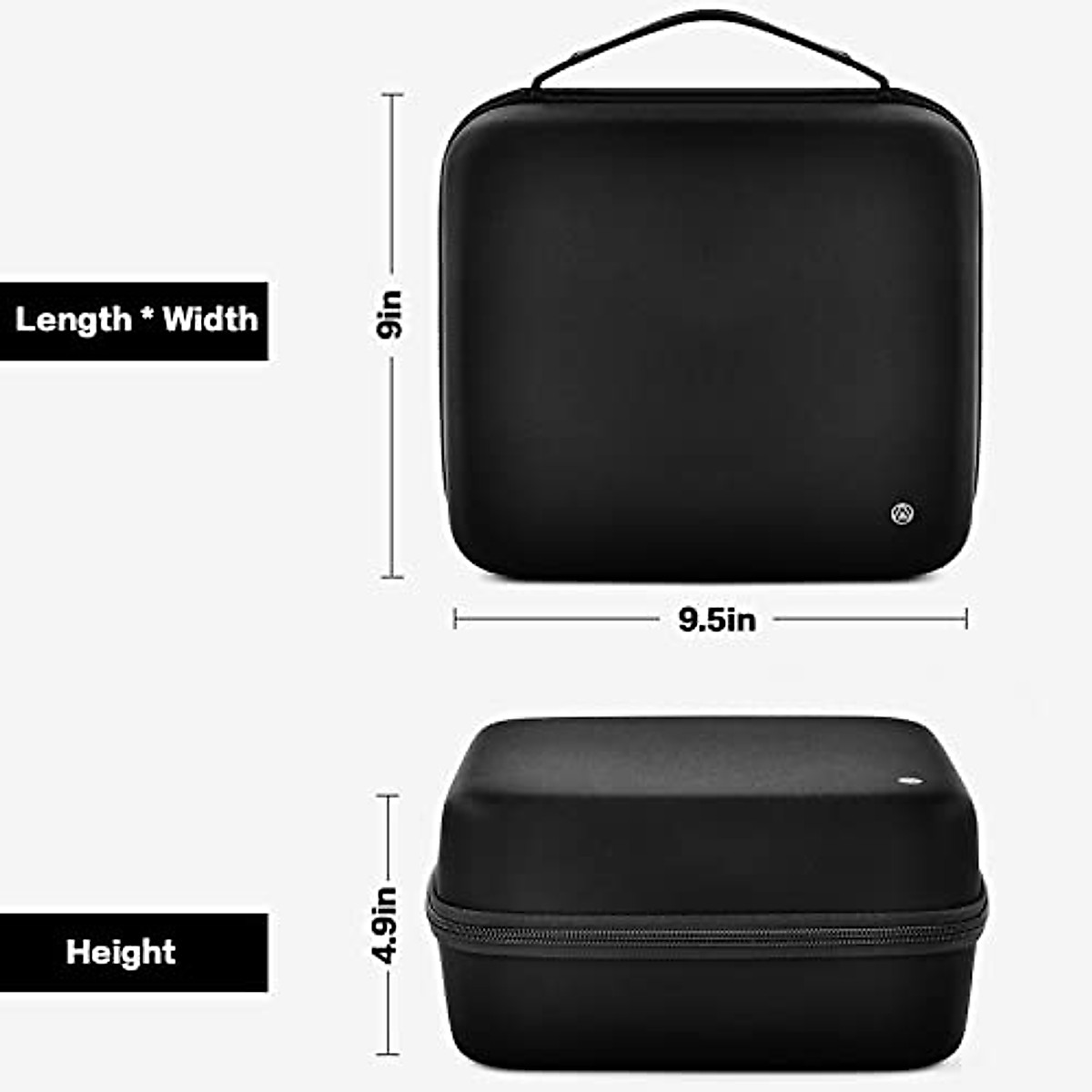 Battery Organizer Storage Case, 118+ Batteries Carrying Holder Container Box Double Mesh Pockets for AA AAA 9V C D with BT-168 Battery Tester (Batteries are Not Included)