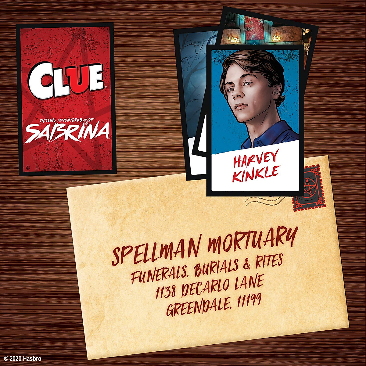Hasbro Gaming Clue: Chilling Adventures of Sabrina Edition Board Game, Inspired by The Hit Series, Mystery Board Game for Kids Ages 14 and Up (Amazon Exclusive)