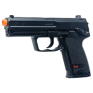 Elite Force HK Heckler & Koch USP CO2 Powered 6mm BB Pistol Airsoft Gun, Standard Action, Black