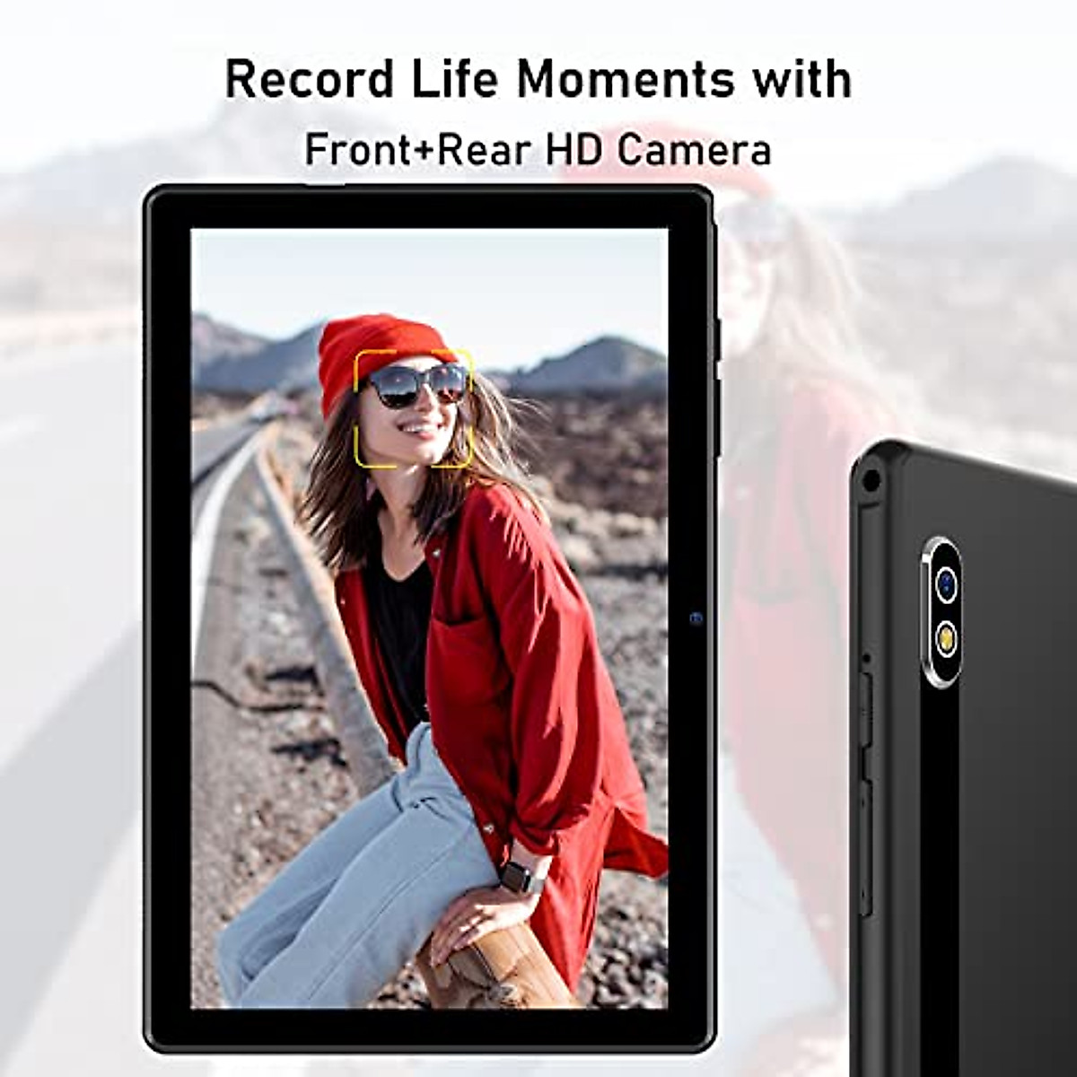 TPZ Tablet 10 inch, Android Tablets,2GB, Dual Cameras, WiFi, Google Certified, IPS HD Touchscreen, Bluetooth, 6000mAh Battery - 3PCS