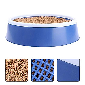 YARDWE 2pcs Handwoven Pigeon Nesting Bowls Pigeon Doves for Pigeon Dwarf Rabbit Gerbil Chinchillas Parakeet Guinea Pigs