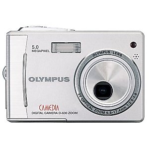 Olympus Camedia D630 5MP Digital Camera with 3x Optical Zoom