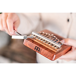 Kalimba Thumb Piano, 10 Keys — Includes Tuning Hammer and Case — For Meditation, ASMR, Sound Therapy and Yoga, 2-YEAR WARRANTY