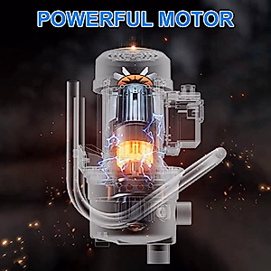 PANRANO 1.6HP Water Pump Electric Shallow Well Pump Portable Water Transfer Stainless Steel Pumps with 6 Accessories for Pool Draining Home Garden Lawn Irrigation Farm Water Removal Sprinkler System