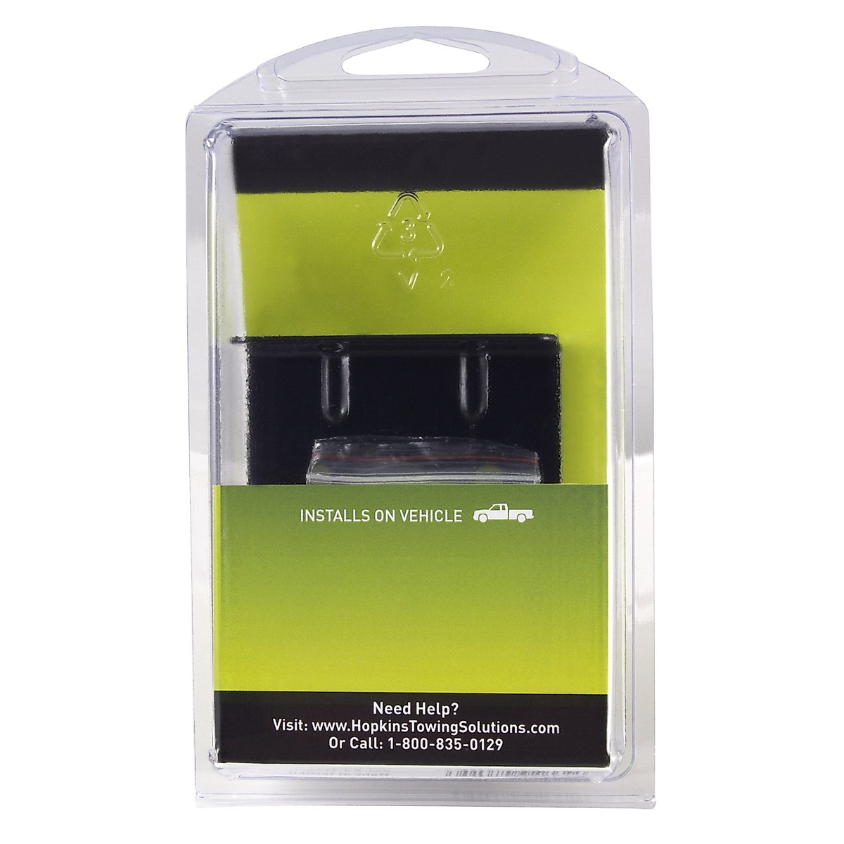 Hopkins 48615 7 RV Blade and 6 Pole Round Mounting Bracket