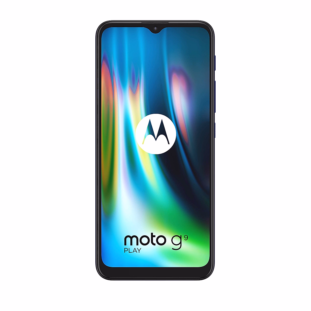 Motorola Moto G9 Play XT2083 Dual-SIM 64GB + 4GB RAM (GSM Only | No CDMA) Factory Unlocked 4G/LTE Smartphone (Sapphire Blue) - International Version