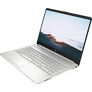HP 15 Notebook Laptop, 15.6" FHD Display, Intel Core i5-1135G7, 16GB DDR4 RAM, 512GB PCIe NVMe SSD, Webcam, Wi-Fi, Bluetooth, Windows 11 Home, Silver