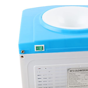 EWANYO Top Loading Water Cooler Water Dispenser Countertop Water Cooler Dispenser for 3 to 5 Gallon Bottles, Hot Cold Water Dispenser for Home Kitchen Offices Dorm