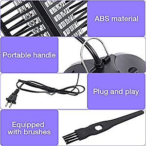 3 Pieces Electric Mosquito Zappers Bug Zapper with Light 11 W Mosquito Killer Insect Trap Mosquito Killer for Patio Electric Insect Killer for Home Garden Patio Backyard and Outdoor