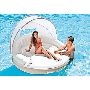 Intex 58292EU Canopy Inflatable, 78" X 59", White/Tan