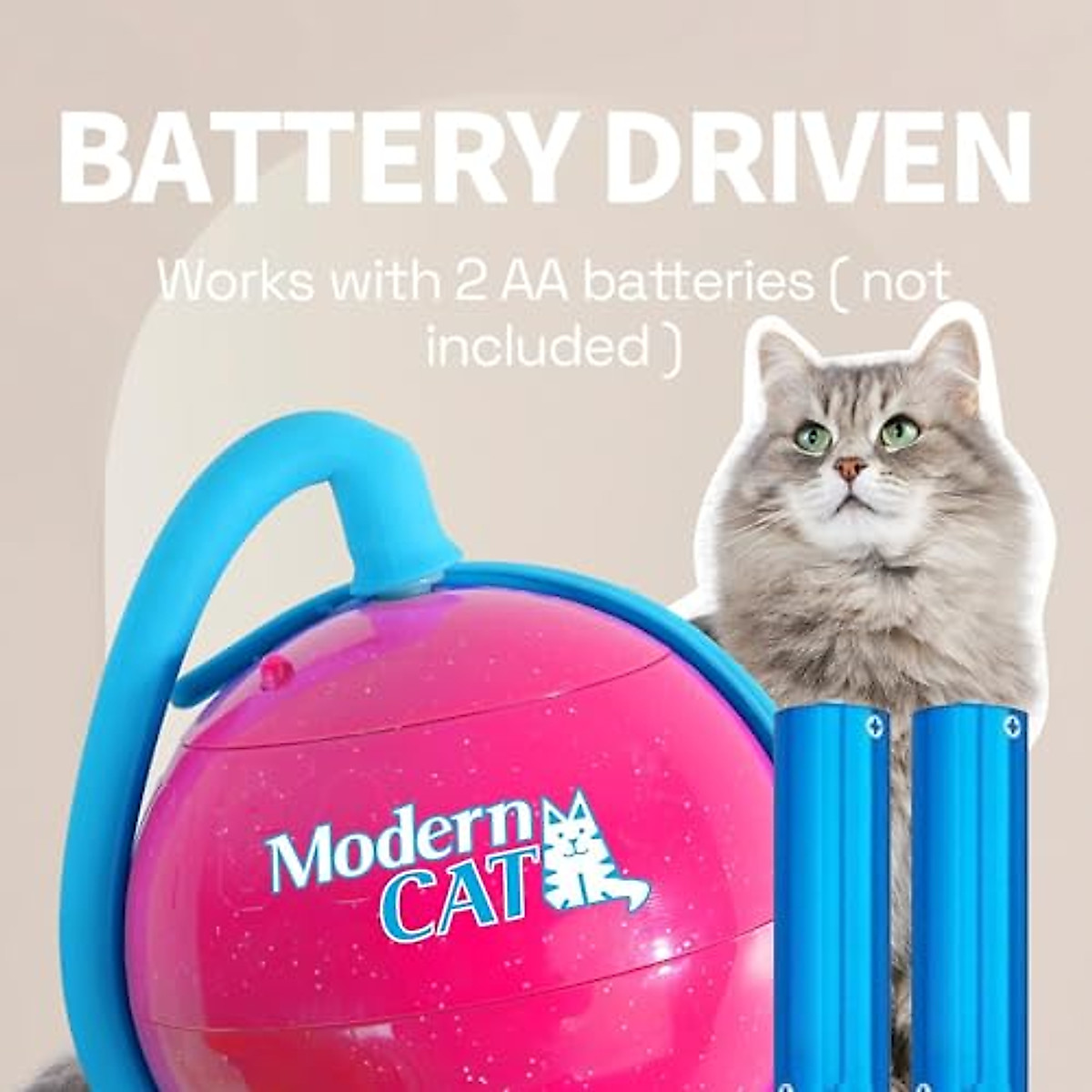 ALL FOR PAWS Interactive Cat Ball Toy