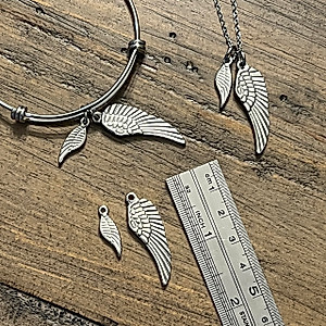 Loss of Brother Memorial Necklace, Photo Jewelry with Picture Charm, Condolence Gift for Brother in Heaven, Angel Wing Remembrance Jewelry