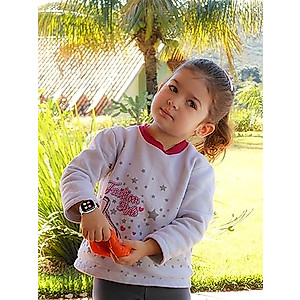 Khxriypha 2 Pack daisy Scrunchie Band Compatible with Gizmo Watch Band Stretchy Fabric Strap for Gizmo Watch Band Replacement Wristband Gizmo Watch 3/2/1 & Gabb Watch 2/1 SyncUP for Girls Kids