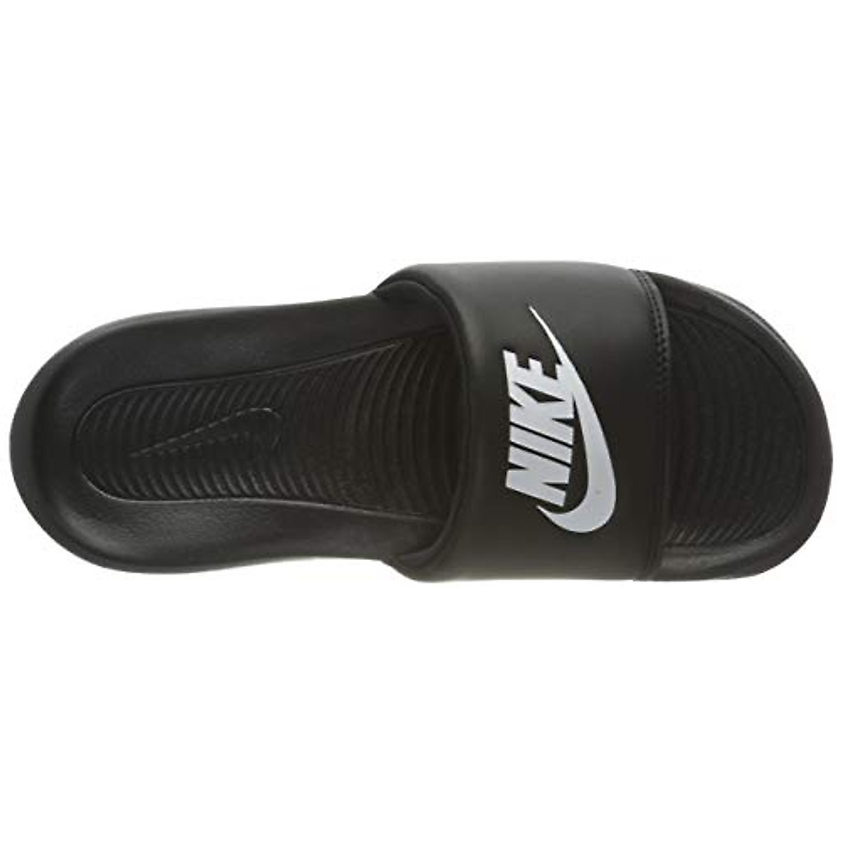 NIKE Women's Victori One Slide Trail Running Shoe, Black White Black, 6