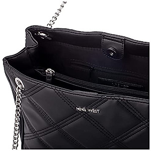 Nine West Skyes Shoulder Satchel Black One Size