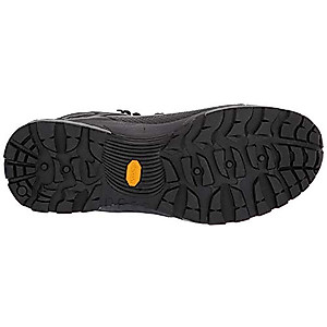 Vasque mens St. Elias Fg Gtx Full-grain Leather Gore-tex Waterproof Hiking Shoe, Jet Black, 7 US