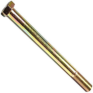 Hard-to-Find Fastener 014973381370 Grade 8 Hex Cap Screws 5, 5/8-11 x 8, Piece-7 , yellow