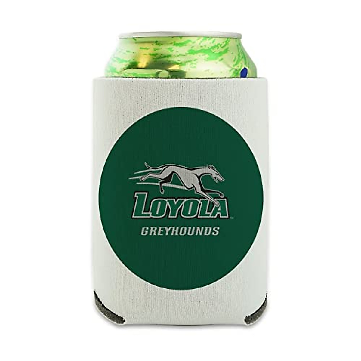 Loyola University Maryland Primary Logo Can Cooler - Drink Sleeve Hugger Collapsible Insulator - Beverage Insulated Holder